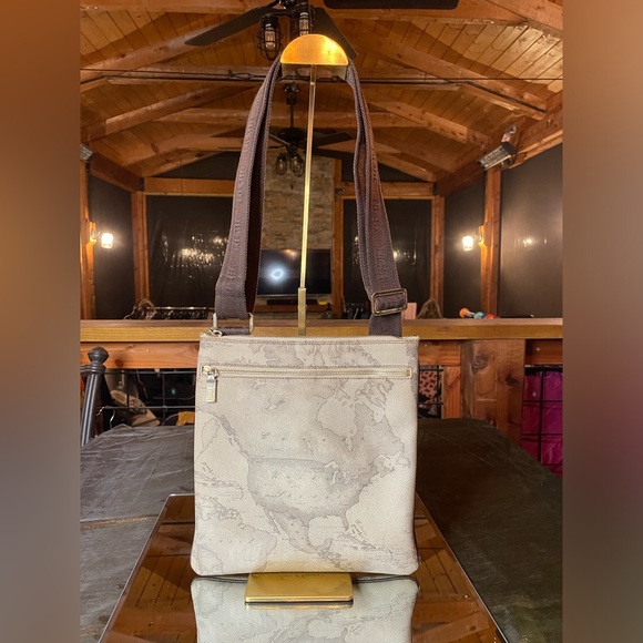 Alviero Martini | Bags | Alviero Martini Map Crossbody Bag | Poshmark